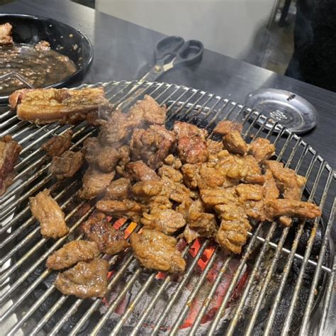 2동탄 돼지갈비 맛집 갈비꽃 동탄호수공원점 내돈내산 후기 네이버 블로그