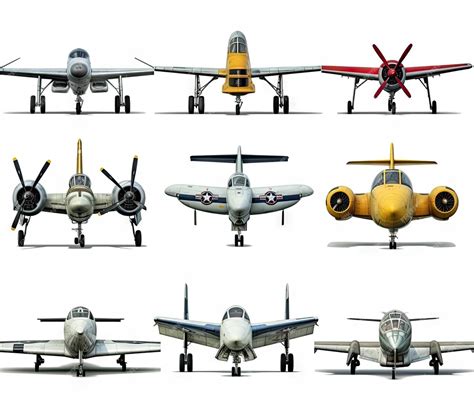 Premium Photo Realistic Airplane Spritesheet Detailed Plane Graphics