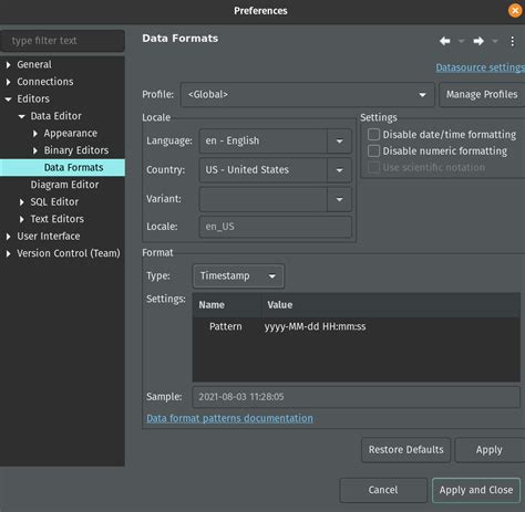 allow selection of display timezone · issue 2414 · dbeaver dbeaver · github