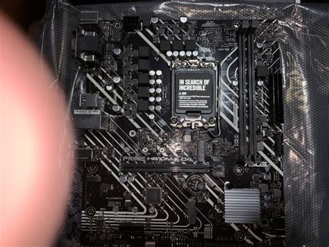 Asus Motherboard With One Bent Pin In Cpu Socket Asus H M E D Socket Computers