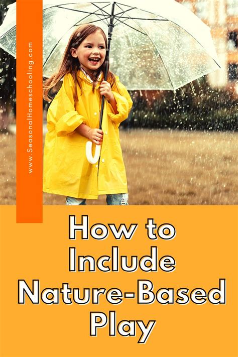 How To Include Nature Based Play
