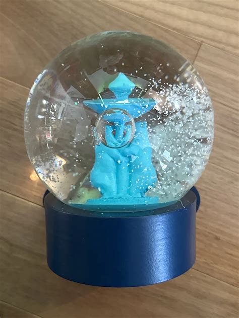 Coraline Snow Globe Rare Bitten No