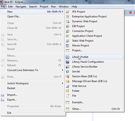 Create And Deploy Jsf Liferay Portlet Roufid