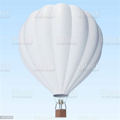 바구니와 구름 배경에 흰색 뜨거운 공기 풍선 3 차원 렌더링 열기구에 대한 스톡 사진 및 기타 이미지 열기구 흰색 풍선 Istock
