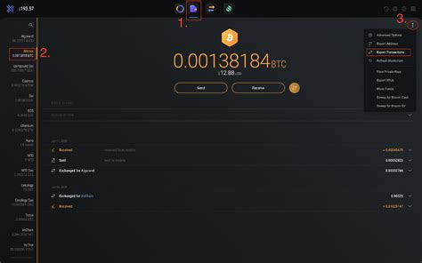 Export Transaction History Blockchain Wallet Lalafhive