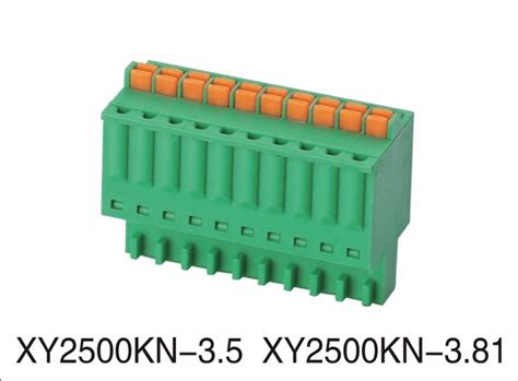 Xinya Xy2500kn 3 5mm 3 81mm Pcb Pluggable Spring Terminal Block Connector Replace Degson China