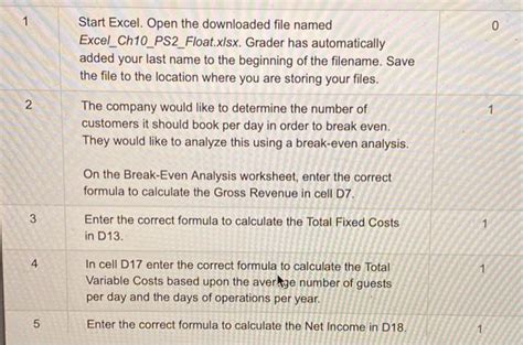 Solved 1 Start Excel Open The Downloaded File Named