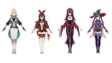 Genshin Impact Skins How To Unlock The New Costumes Pocket Tactics