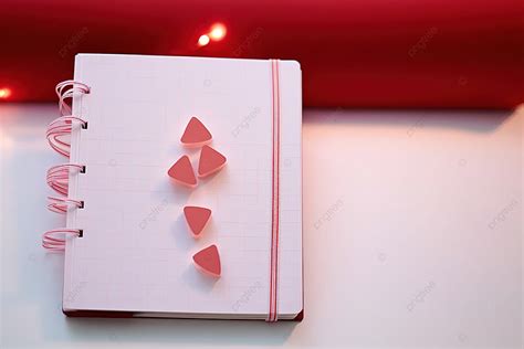 Love Background Romance Notebook Set Education Note Background Image And Wallpaper For Free