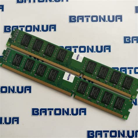Оперативная память Kingston DDR3 8Gb KIT of 2 1333MHz PC3-10600U 2R8 LP ...