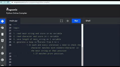 Accessing String Characters In Python Positions Of Characters In String In Python In Telugu