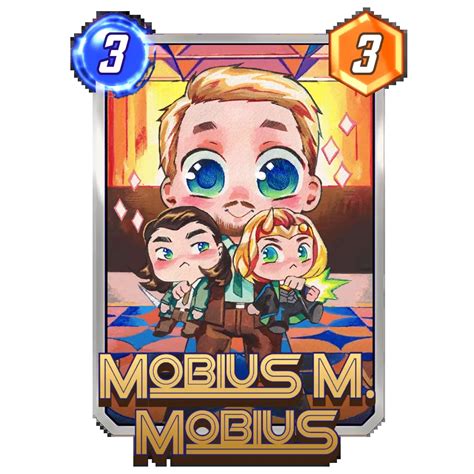 Mobius M Mobius Chibi Marvel Snap Card Variant Marvel Snap Zone
