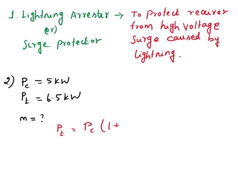 Solved A 360 Watt Carrier Is Simultaneously Modulated By Two Audio