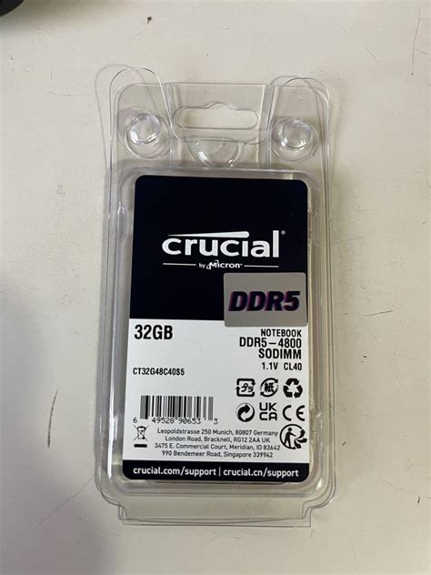 Crucial Ddr5 32gb メモリー