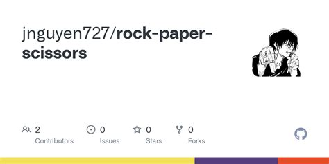 Github Jnguyen Rock Paper Scissors