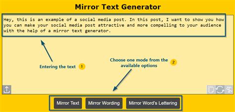 Top 10 Reverse Text Generators How To Mirror Flip Reverse Text