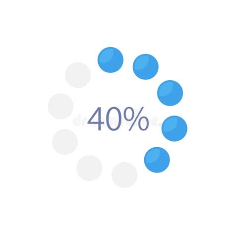 Radial Dot Infographic Chart Design Template Stock Vector Illustration Of Radial Task 265673109