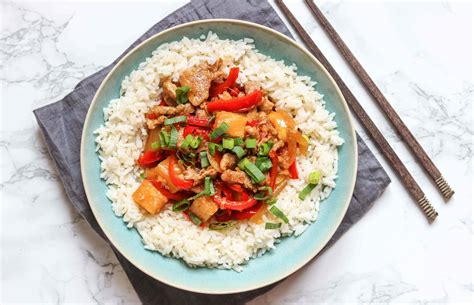 Chinese Pork Stir Fry With Pineapple