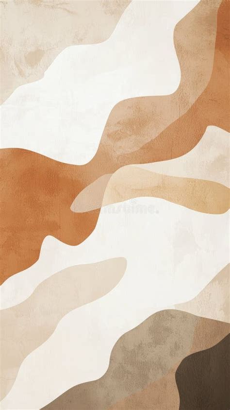 Modern And Minimalist Abstract Background Showcasing A Dynamic Composition Of Overlapping Wavy