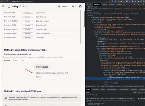Bug Long Text Overlapping In Dropdown · Issue 2148 · Saadeghidaisyui