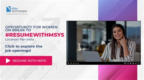 Sai Eswari Sitaraman On Linkedin Resumewithmsys Msys Greatplacetowork