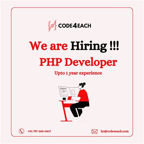 Code4each On Linkedin Company Location Employment Phpdeveloper Hiringnow Joinourteam