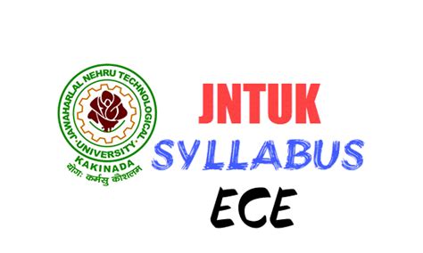 Jntuk Btech 3 2 Ece Syllabus And Textbook Amazon Links