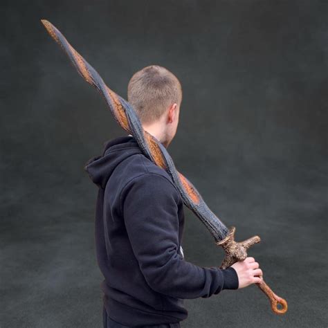 Bonfire Greatsword Replica Unofficial Cosplay Prop Etsy