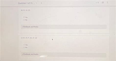 solved a sample is given indicate whether each option is a
