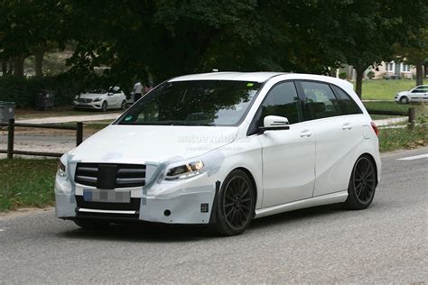 Spyshots Mercedes Testing New B Class Sportamg Model Autoevolution