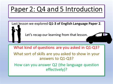 Edexcel English Language Paper Teaching Resources