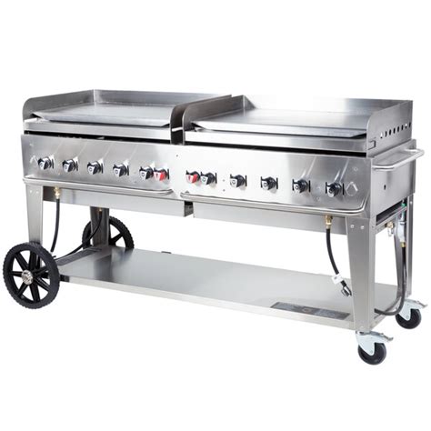 Crown Verity Mg 72lp 72 Portable Outdoor Griddle Liquid Propane
