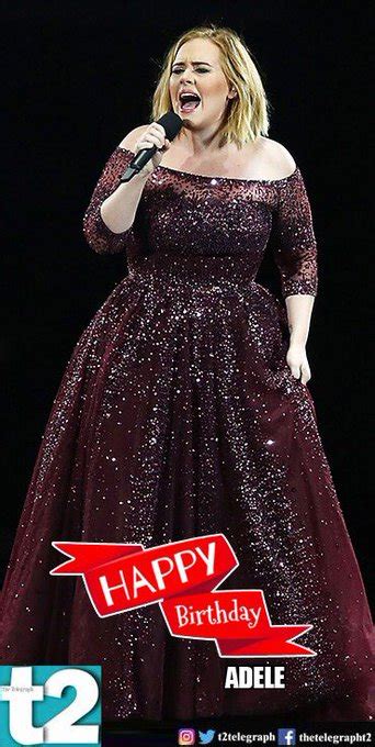 Adeles Birthday Celebration Happybdayto