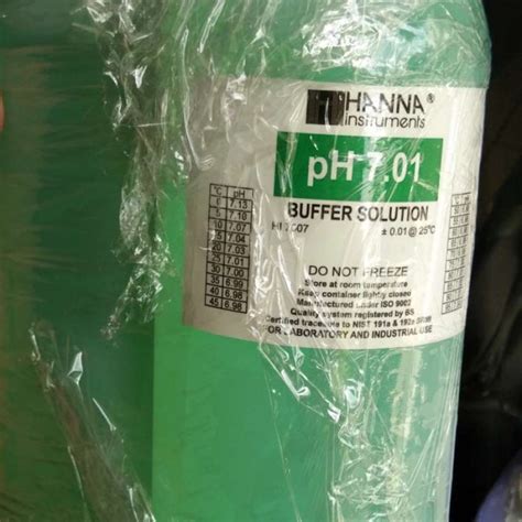 Promo Buffer Solution Ph 4 Ph 7 Ph 10 Hanna Kemasan 500ml Diskon 23 Di Seller Albeta
