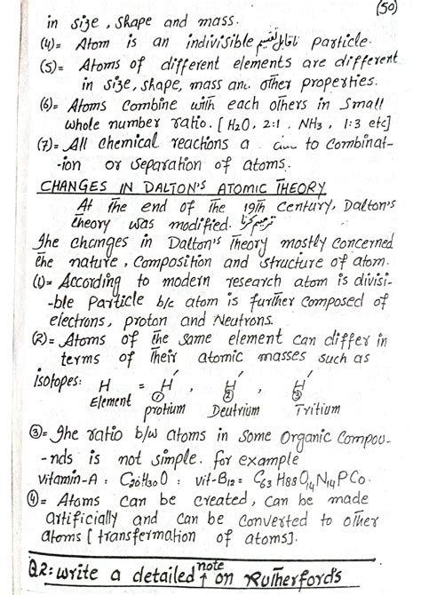 SOLUTION Structure Of Atom Class 9th 1 Studypool