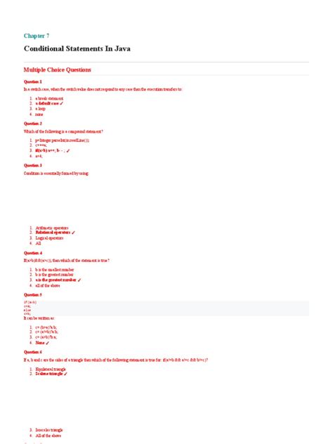 Chapter 8 Conditional Statement Pdf Control Flow Alternative