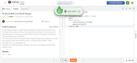Coding World Cup Challenge Print String From String S Adabala Sri