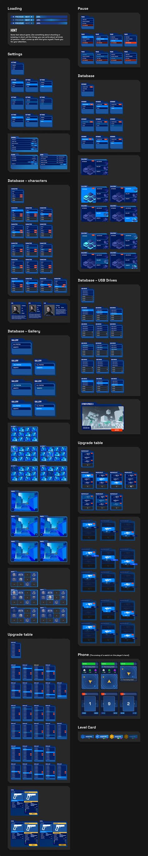 Vr Game Ui On Behance