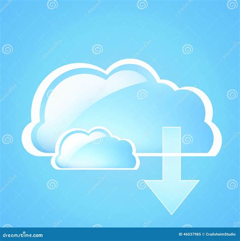 Cloud Computing Stock Illustration Illustration Of Internet 46037985