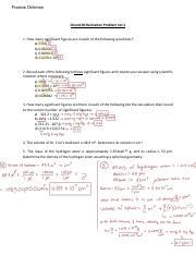 Recitation Problem Set Pdf Francis Ochman Chem Recitation Problem Set How Many