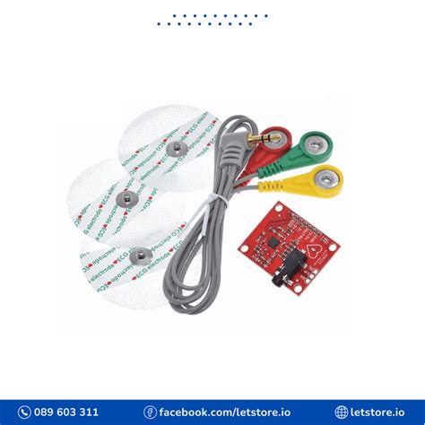 Heart Ad8232 Ecg Heart Rate Sensor Ad8232 Kit Let Store