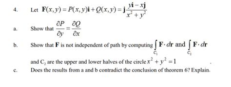 Solved X Y 4 Let F X Y P X Y I Q X Y J A Show Chegg Com