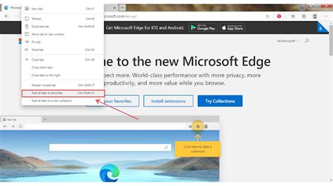 How To Save Open Tabs For Later In Microsoft Edge