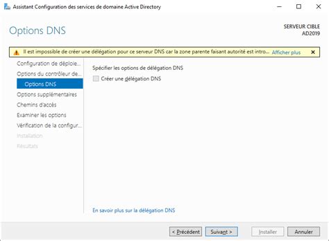 Création Dune Forêt Active Directory Kerwyn Raczaron