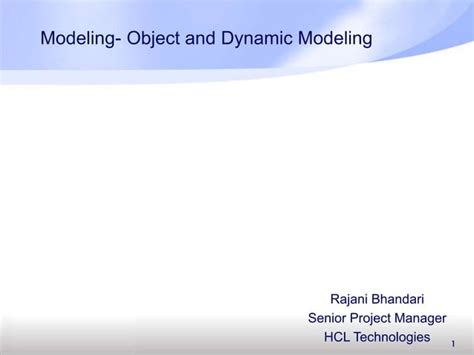 Modeling Object Dynamic And Functional Pptx Programming Languages Computing