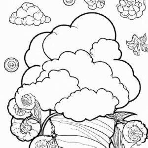 27 Desenhos de Algodão Doce para Imprimir e Colorir Pintar