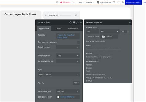 Display Data From Api Call Into A Html Audio Player Apis Bubble Forum