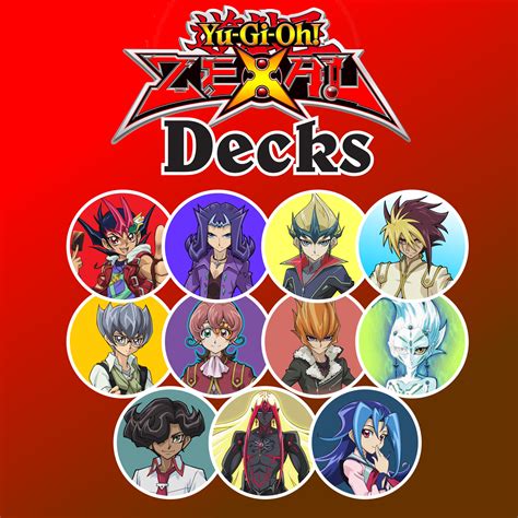 Yugioh Decks Zexal Yuma Reginald Kite Tenjo Vector Dom Etsy M Xico