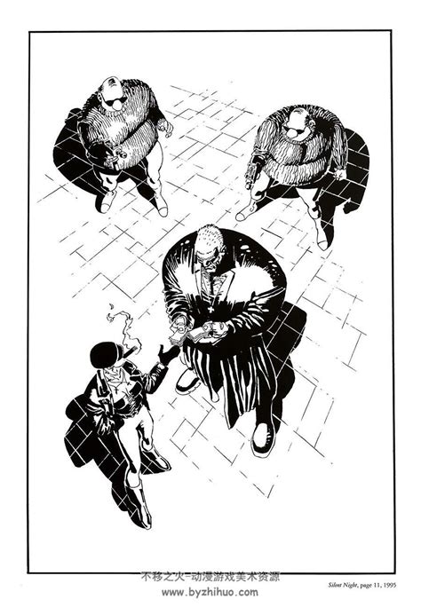 The Art Of Sin City 罪恶之城 漫画艺术画集 Frank Miller 不移之火资源网