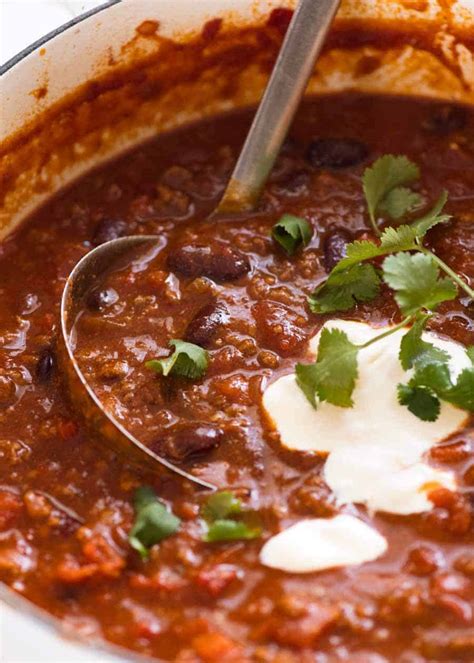 Authentic Australian Chilli Con Carne Sauce Recipe